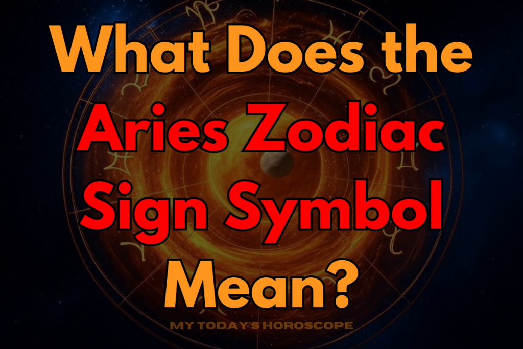 What Does The Aries Zodiac Sign Symbol Mean? | Aries Glyph