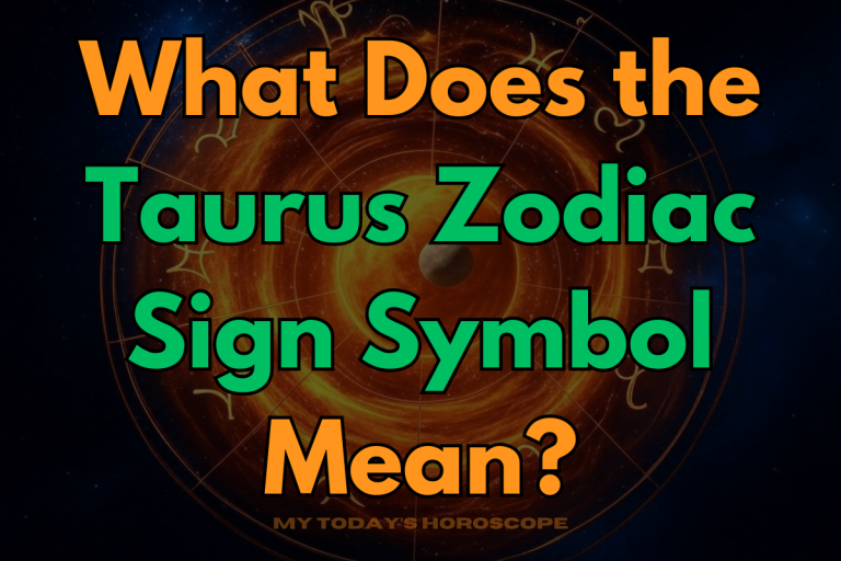 What Does The Taurus Zodiac Sign Symbol Mean? | Taurus Glyph